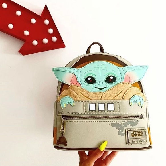 Hot Topic | Bags | Nwt Disney Baby Yoda Star Wars The Child Loungefly ...